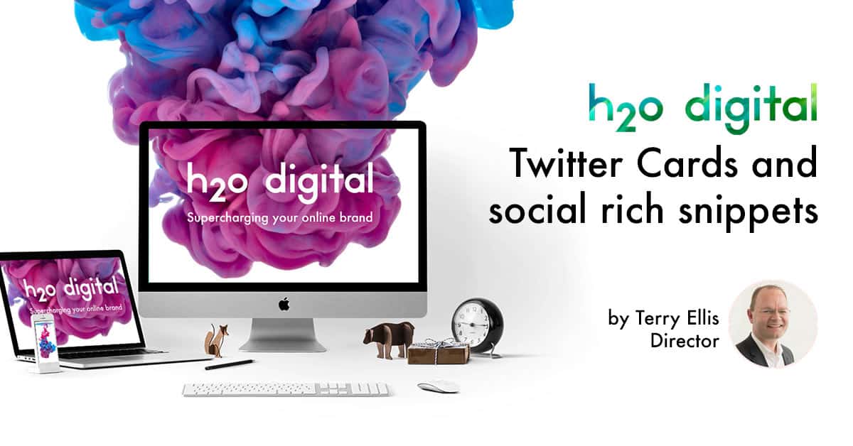 Twitter Cards and social rich snippets - h2o digital Twitter Cards and social rich snippets - h2o digital